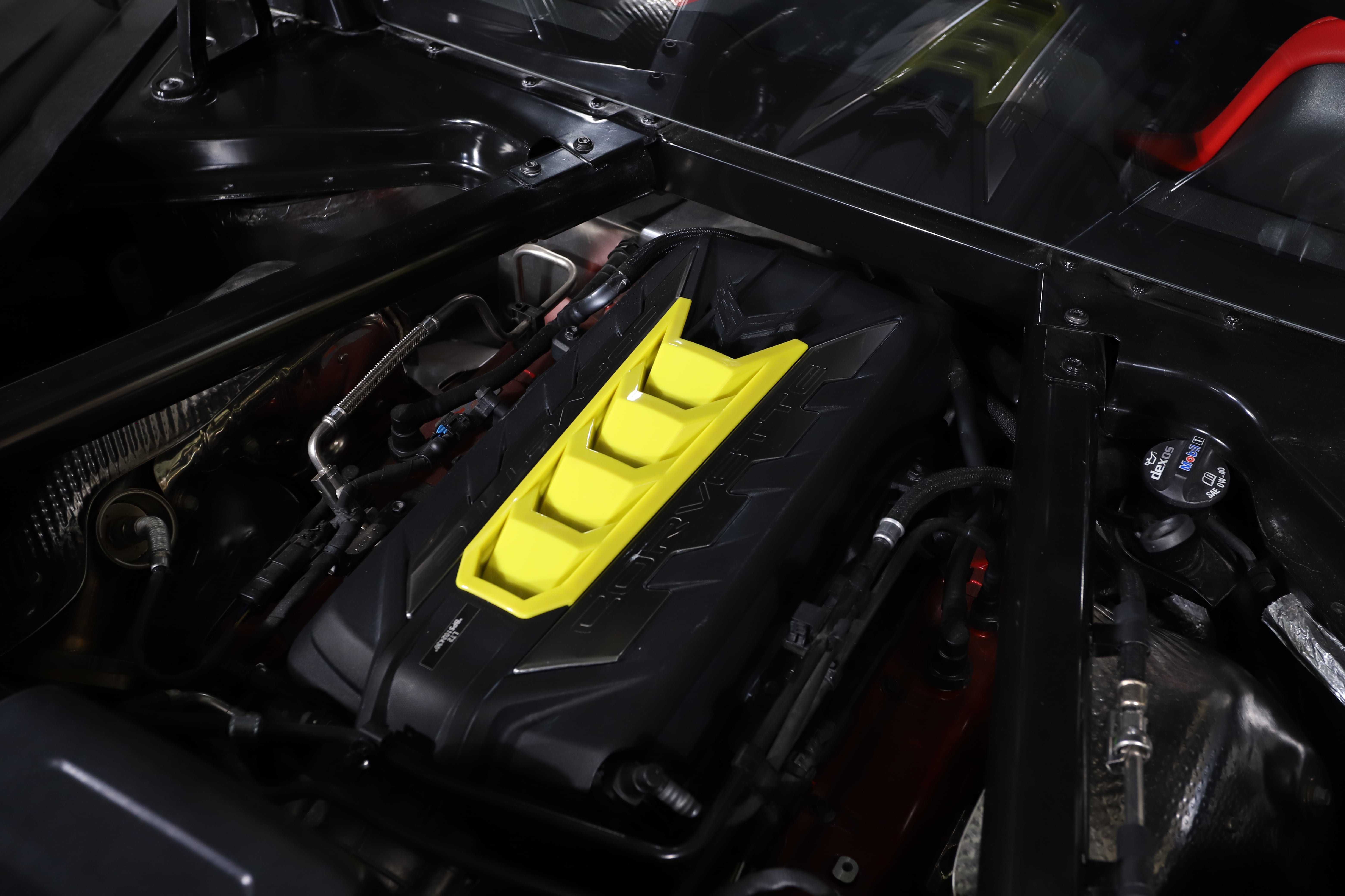 TINKI Engine Shroud Cover Panel Trims Cover Compatible with Chevrolet ...