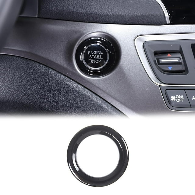 TINKI Engine Start Stop Switch Button Frame Trim for Honda Pilot 2016 ...