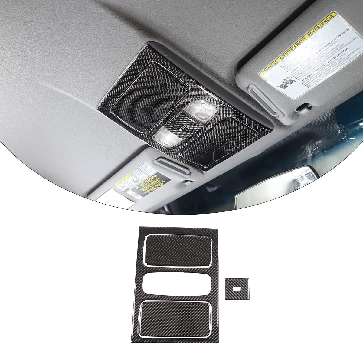 TINKI Fit for Toyota Tacoma 2011 2012 2013 2014 2015 Car Soft Carbon ...