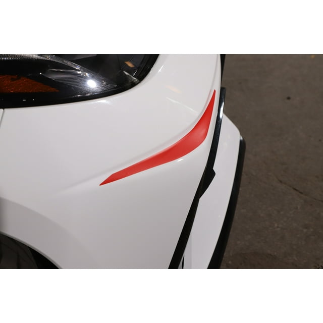 TINKI Front Bumper Lip Corner Decal Compatible with Chevrolet Corvette ...