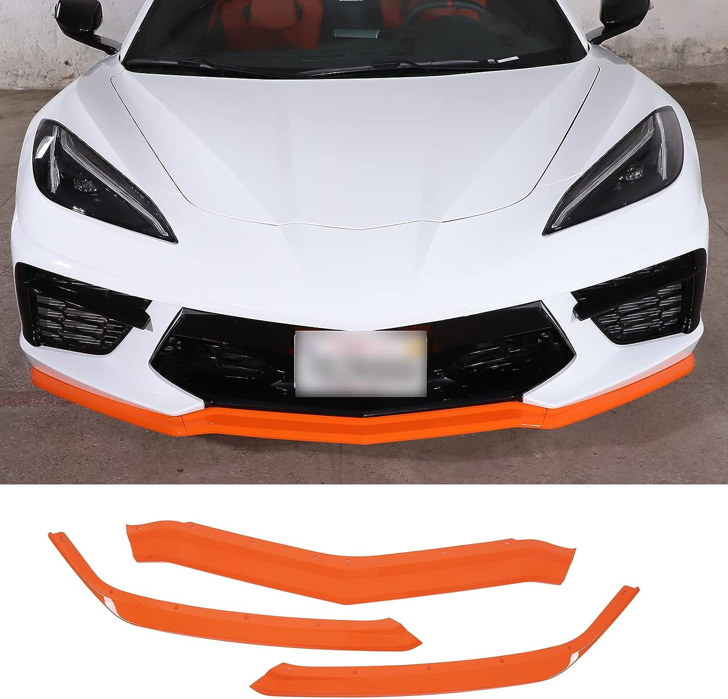 TINKI Front Bumper Lip Splitter Replacement Kit Compatible with ...