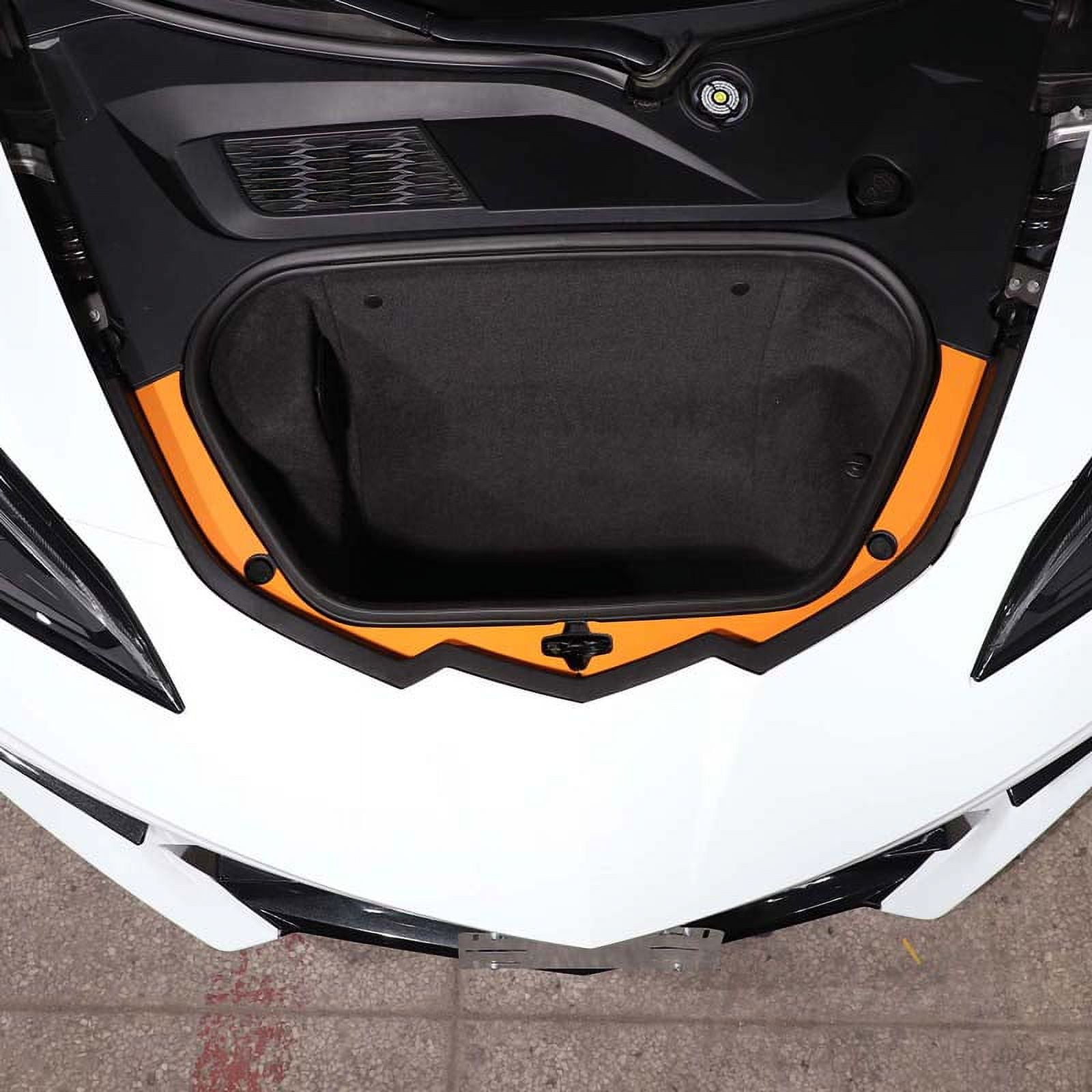 TINKI Front Trunk Edge Moulding Trim Strips Compatible with Chevrolet ...