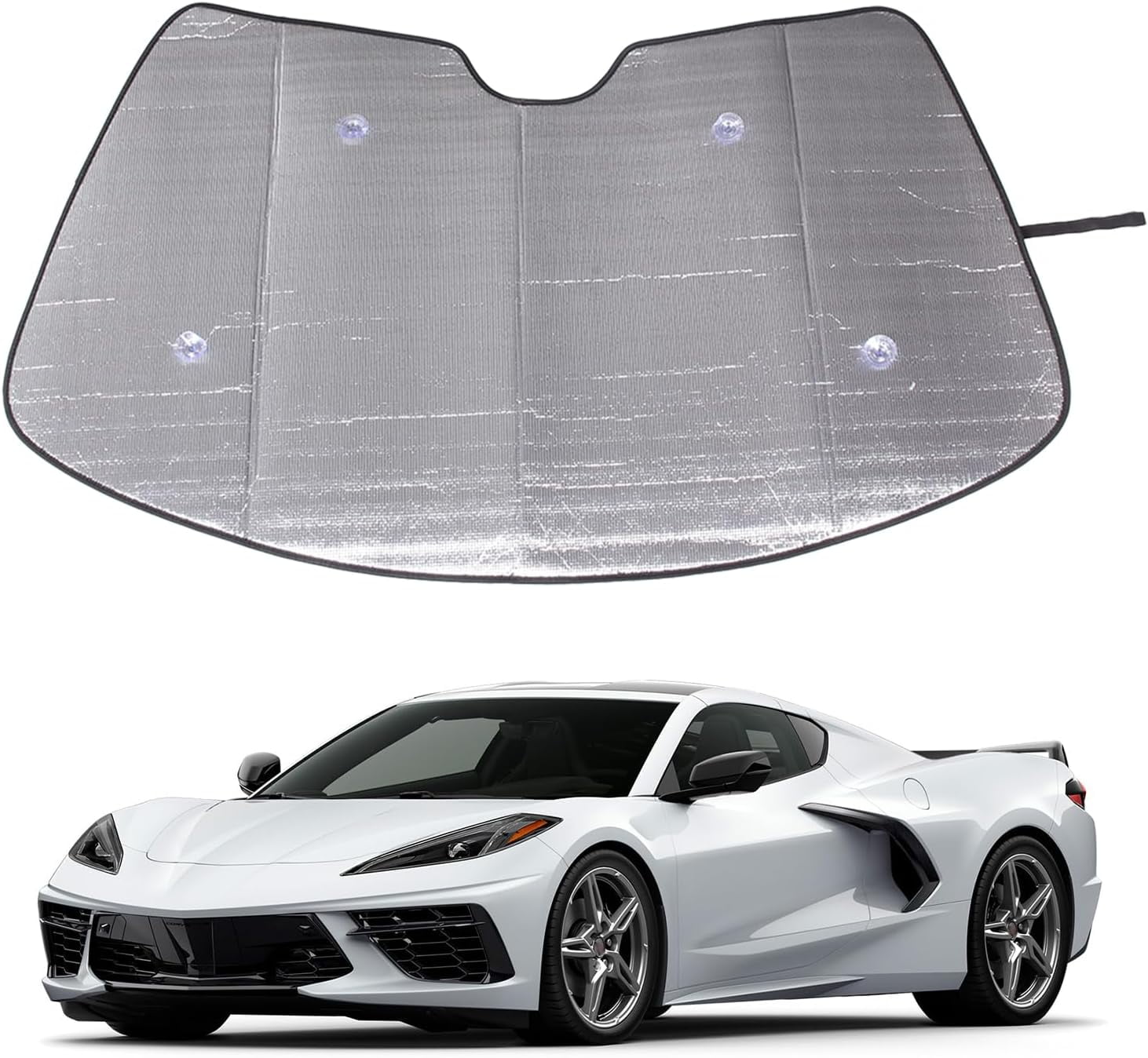 TINKI Front Windshield for Chevrolet Corvette C8 Stingray 2020-2023 ...