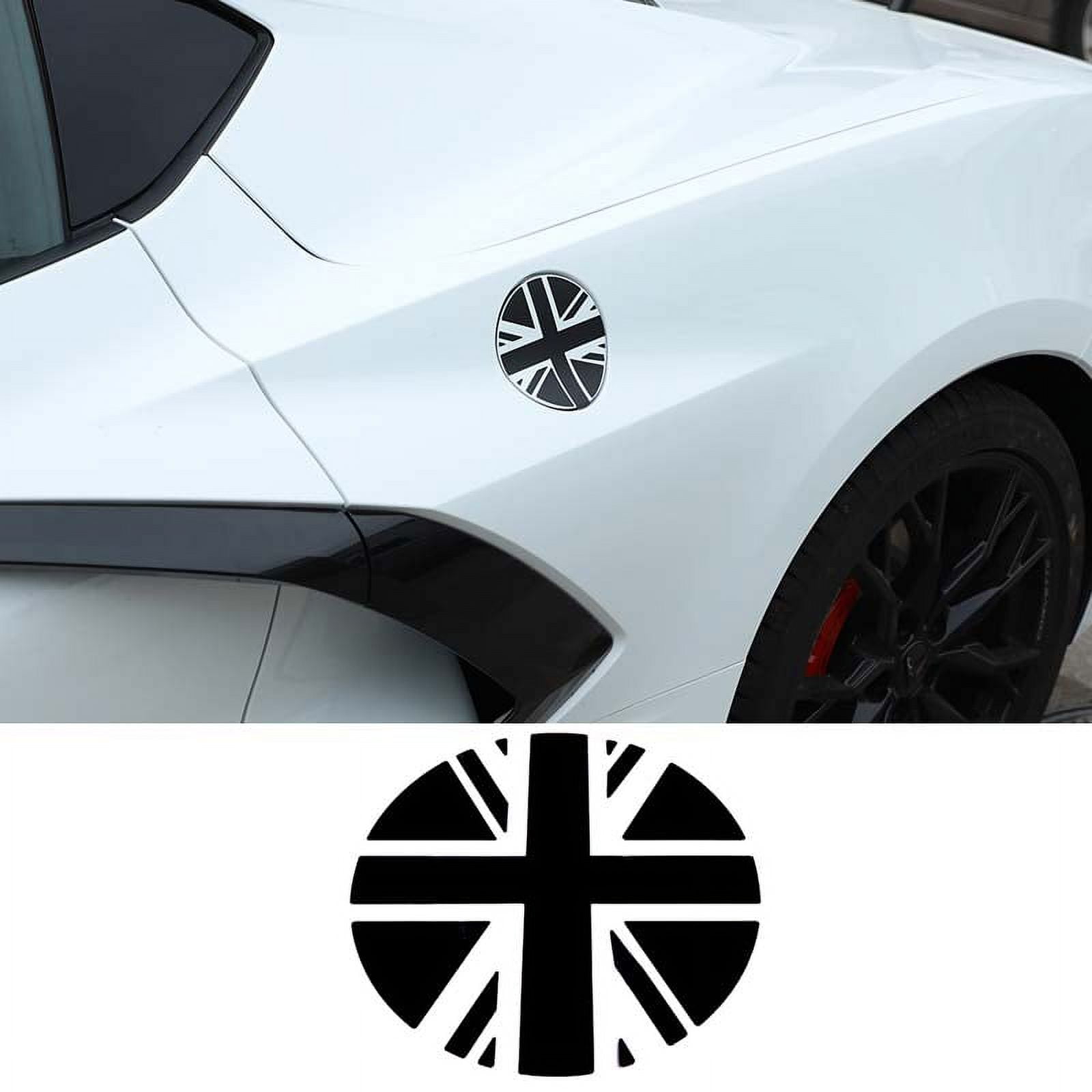 TINKI Fuel Tank Cap England Flag Decal Fit for Chevrolet Corvette C8 ...