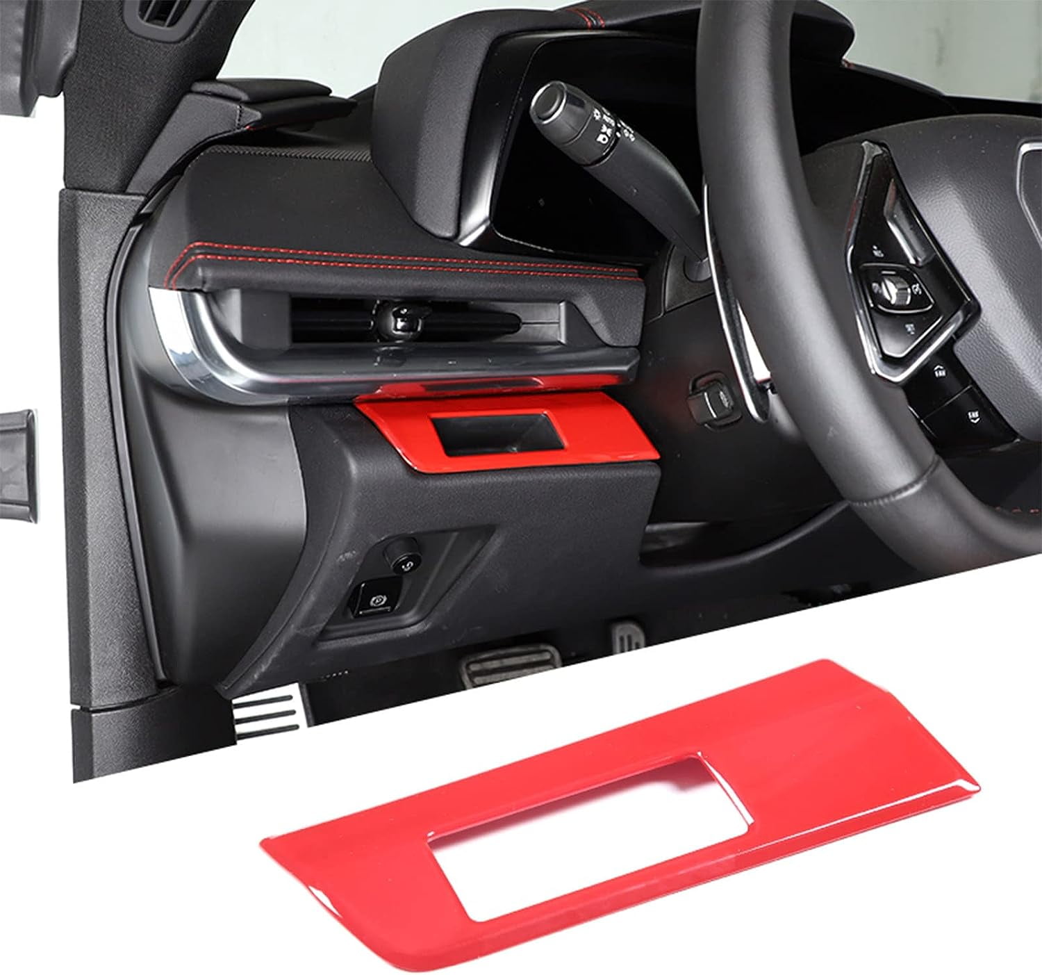 TINKI Headlight Switch Button Panel Trim Cover Compatible with ...