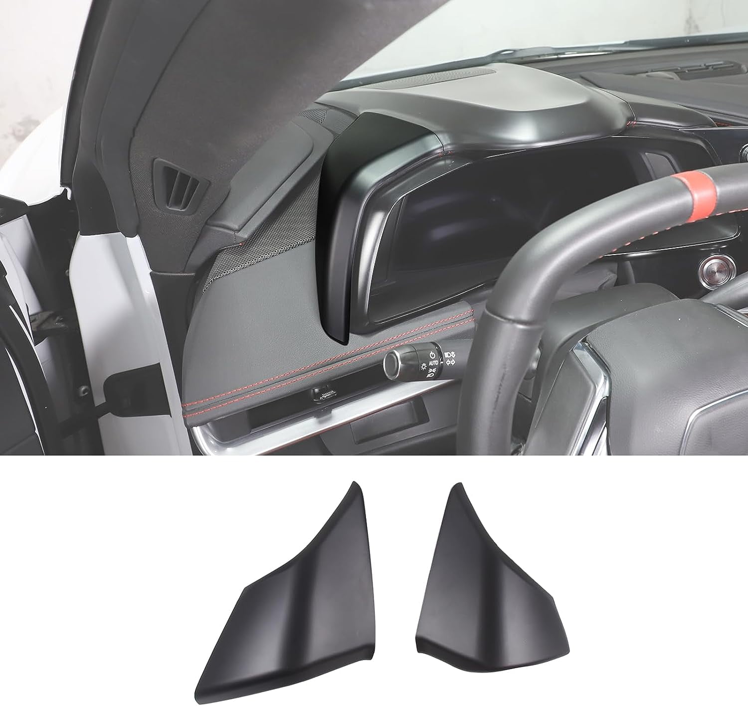 TINKI Interior Upper Dash Instrument Panel Cover Fit for Chevrolet ...