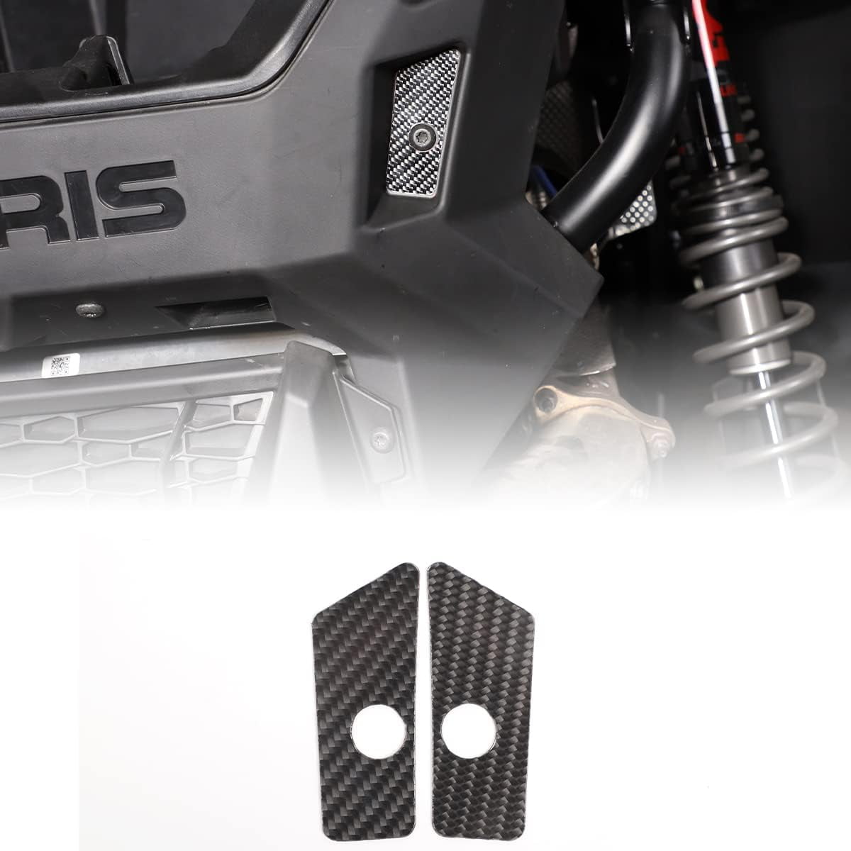 TINKI Real Carbon Fiber Car Panel Trim for Polaris RZR Pro XP Uitimate ...