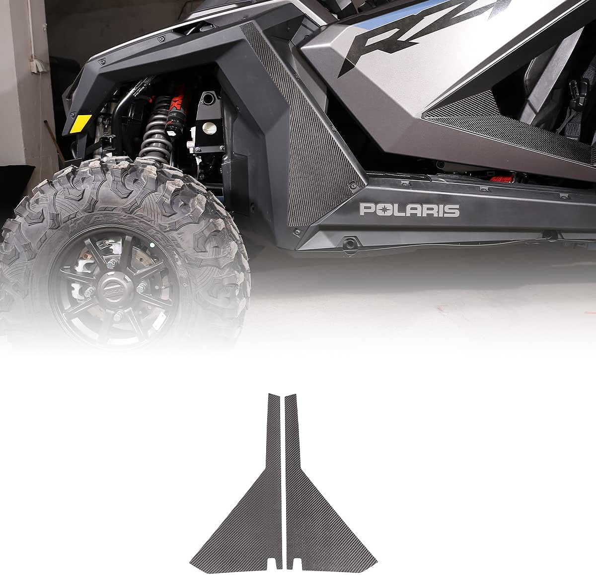 Tinki Real Carbon Fiber Car Panel Trim For Polaris Rzr Pro Xp Uitimate