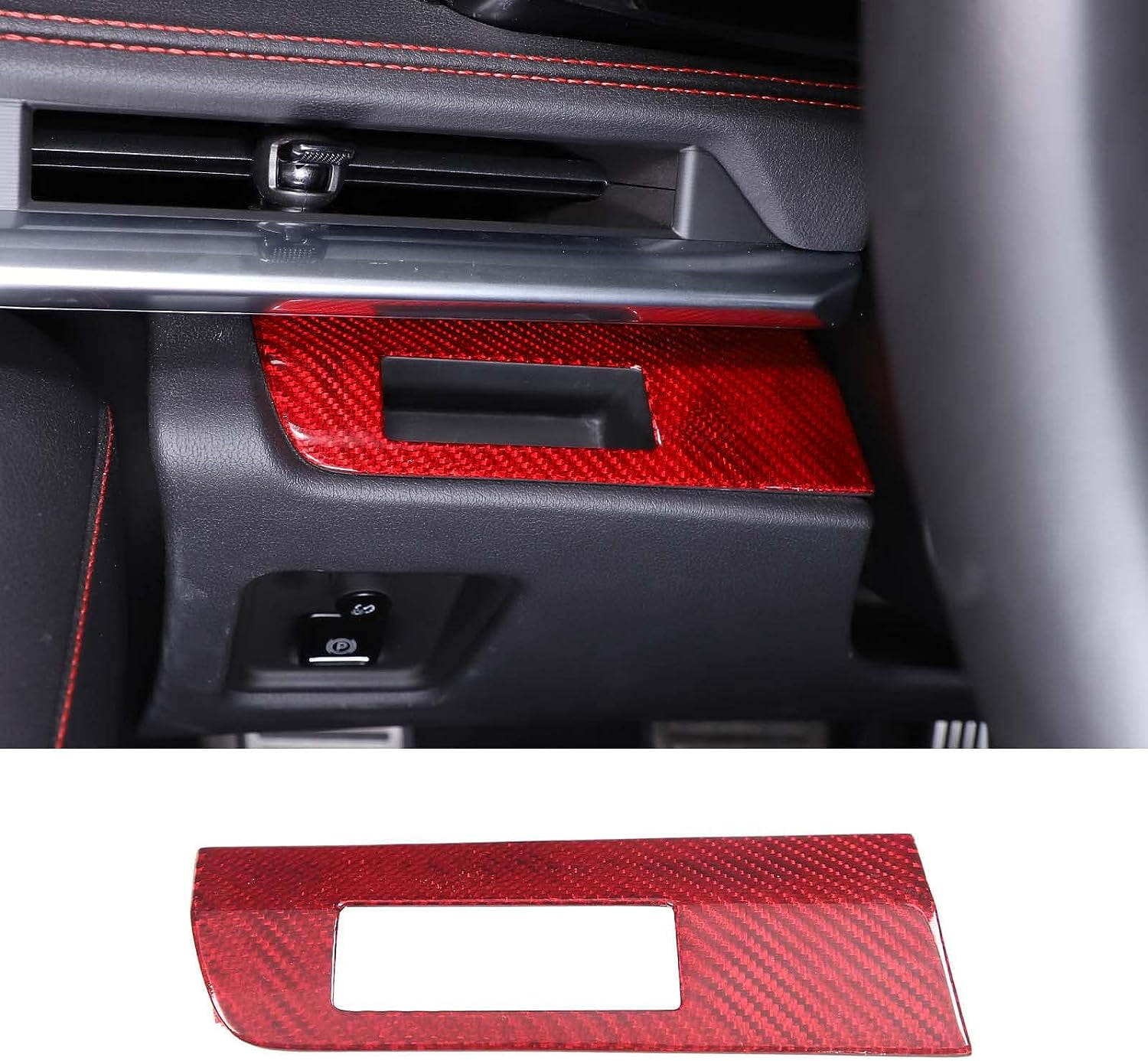TINKI Real Carbon Fiber Headlight Panel Cover Fit for Chevrolet ...