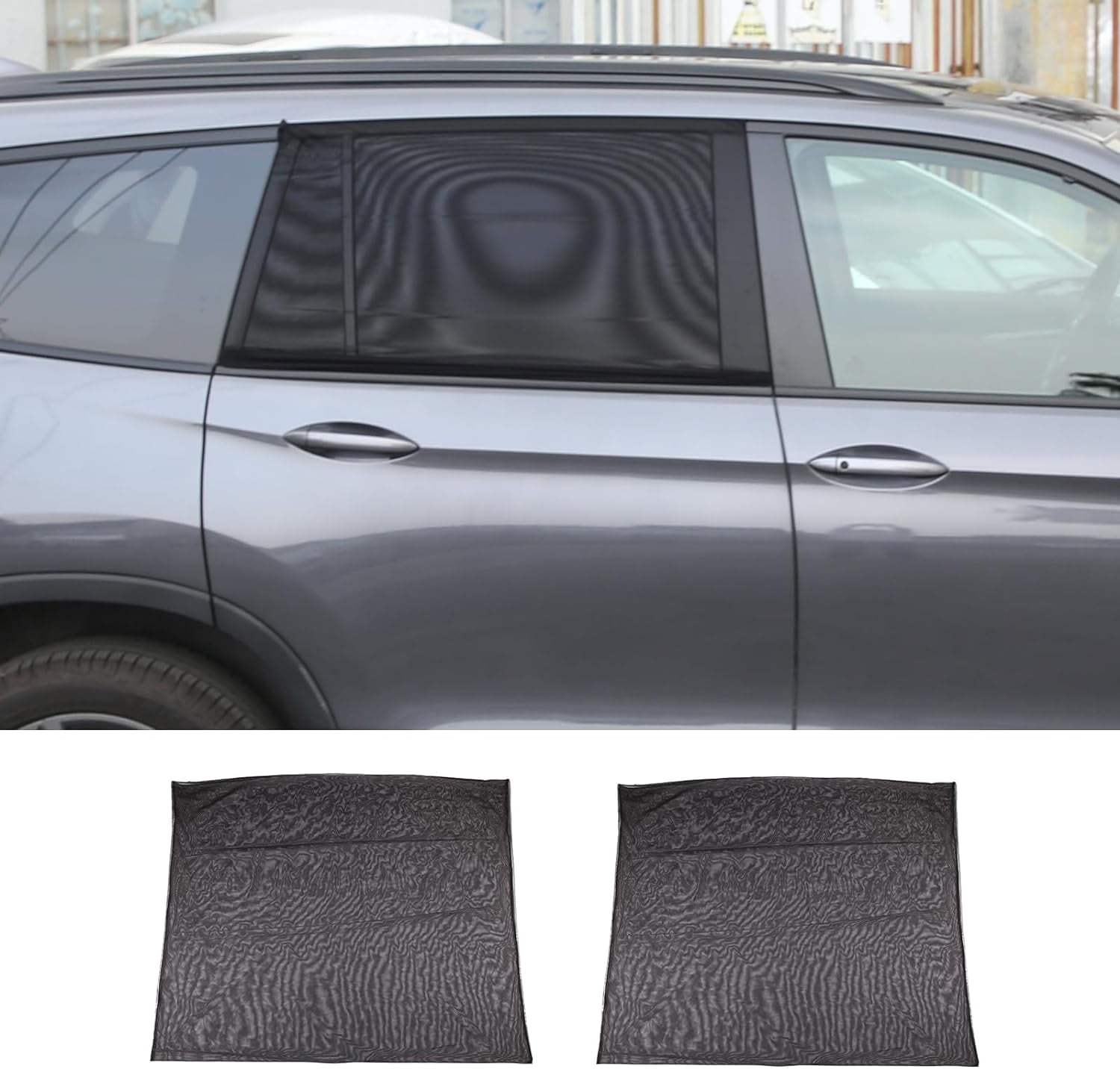 TINKI Side Window Shade Cover for Honda Pilot 2016-2022, Breathable ...