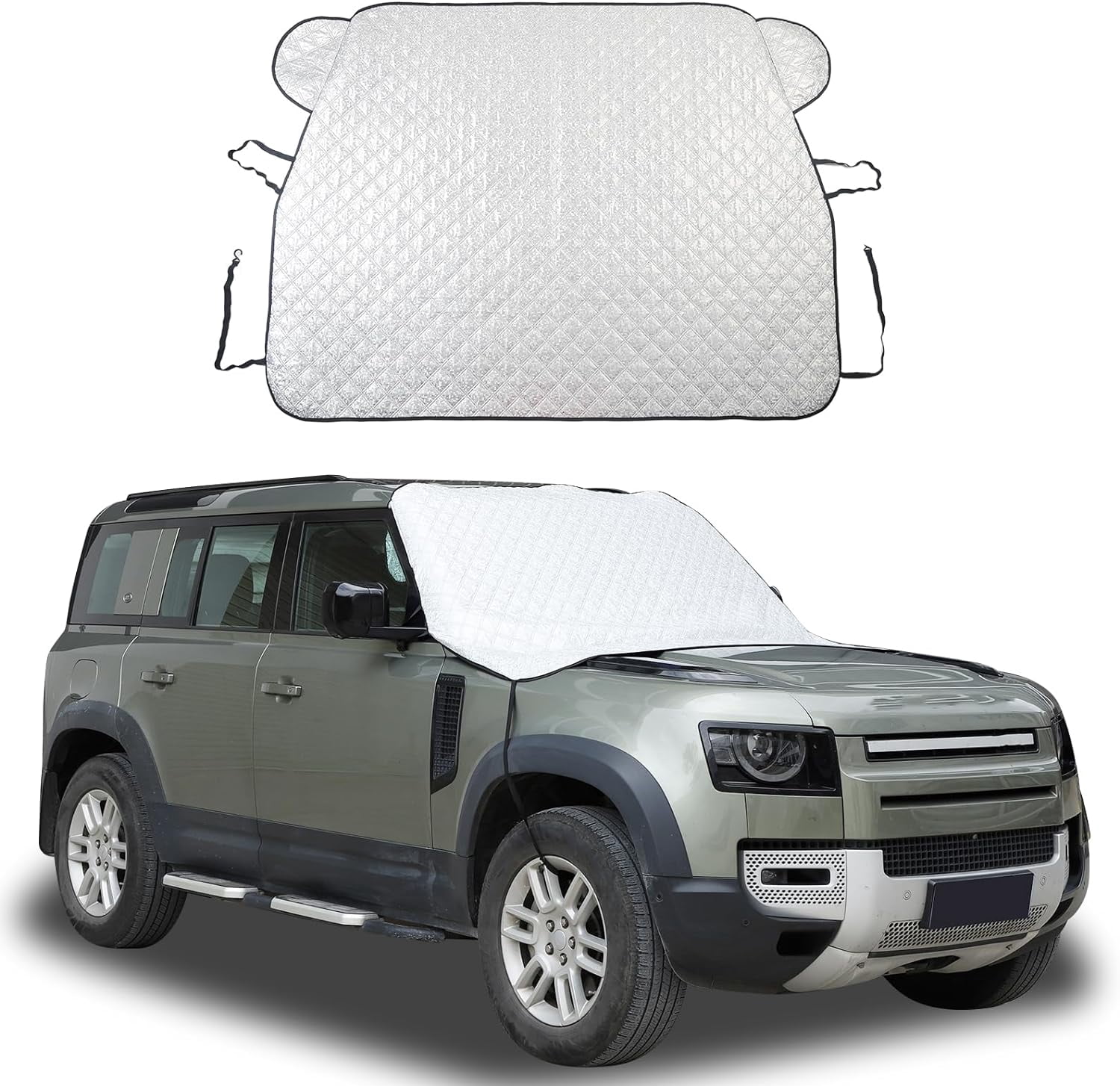 TINKI Windshield Snow Cover Fit for LR Defender 90 110 2020-2023, Front ...