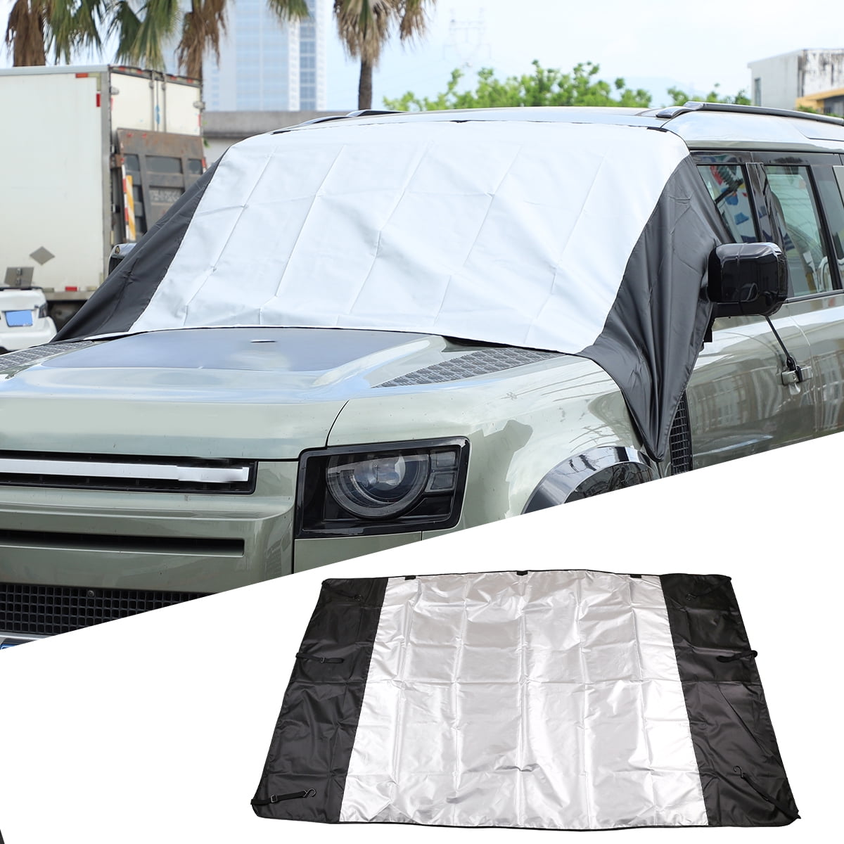 TINKI Windshield Snow Cover Fit for Land Rover Defender 2020-2022, Car ...