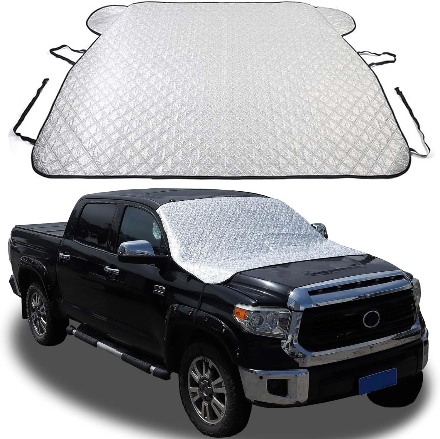 TINKI Windshield Window Snow Cover Compatible with Toyota Tundra 2007 ...