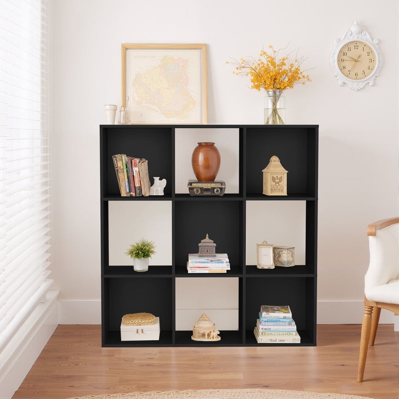 TINKLE WELL 9-Cube Storage Shelf Organizer, Bookcase with Removable ...