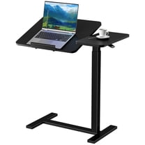GIANNA Bedside Table Adjustable Height Mobile Standing Desk - Walmart.com