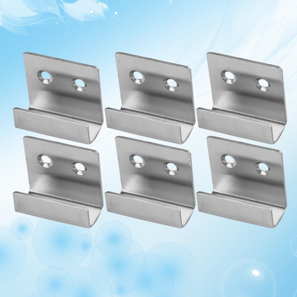 IMIKEYA 6 PCS Hanging Multiple Pictures Hangers Stainless Steel Hooks ...