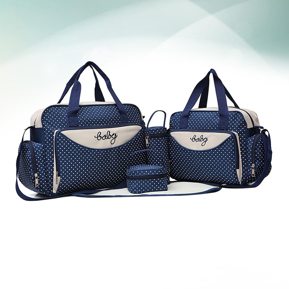 TINKSKY 1 Set Mummy Tote Bag Mommy Multifunction Handbag Blue Cloth for ...