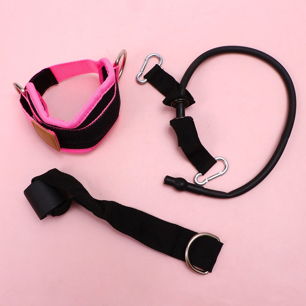 TINKSKY 1 Set Resistance Band Leg Straps for Working Out Nylon Workout ...