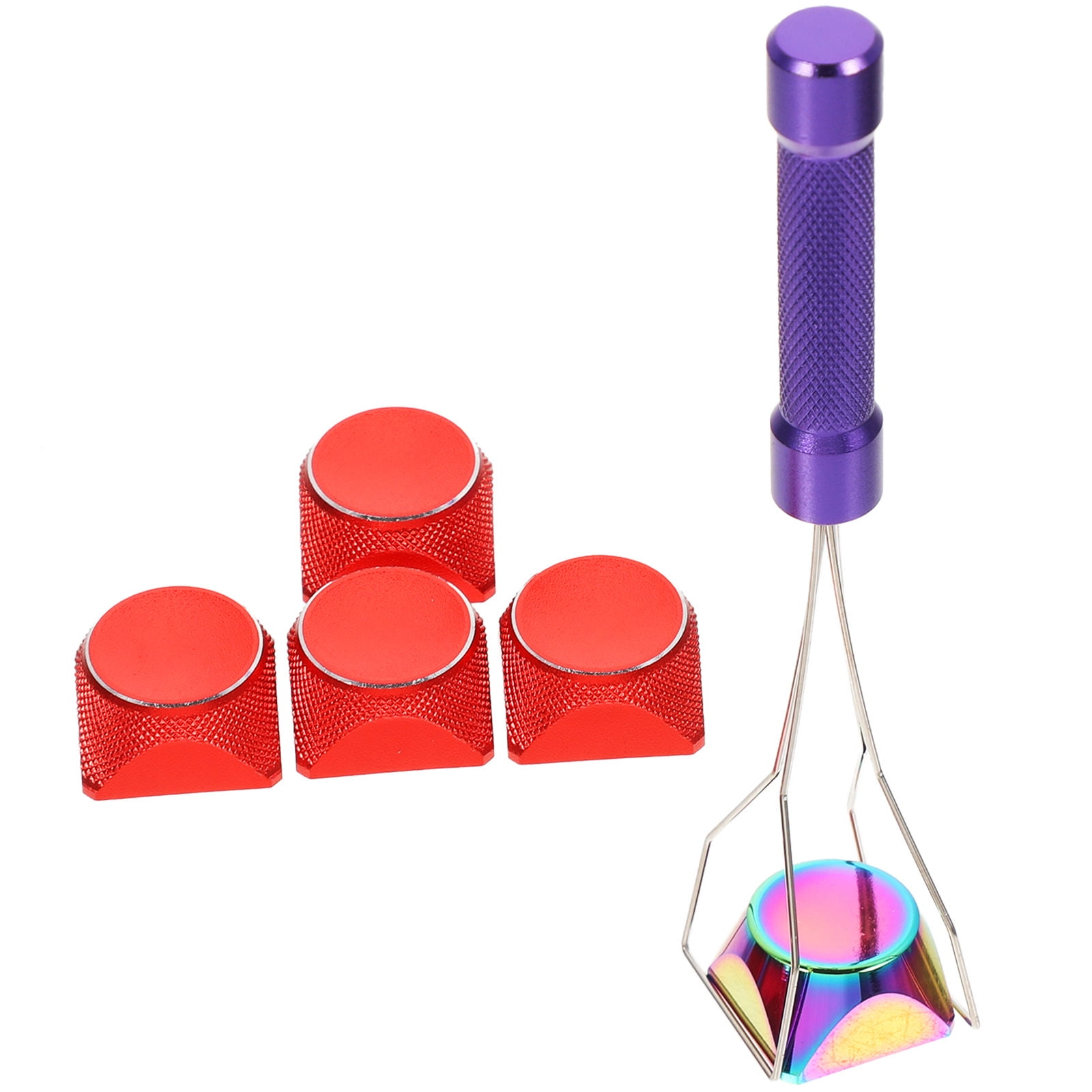 NICEXMAS 1Set Gaming Metal Keycap Set Durable Aluminum Universal ...