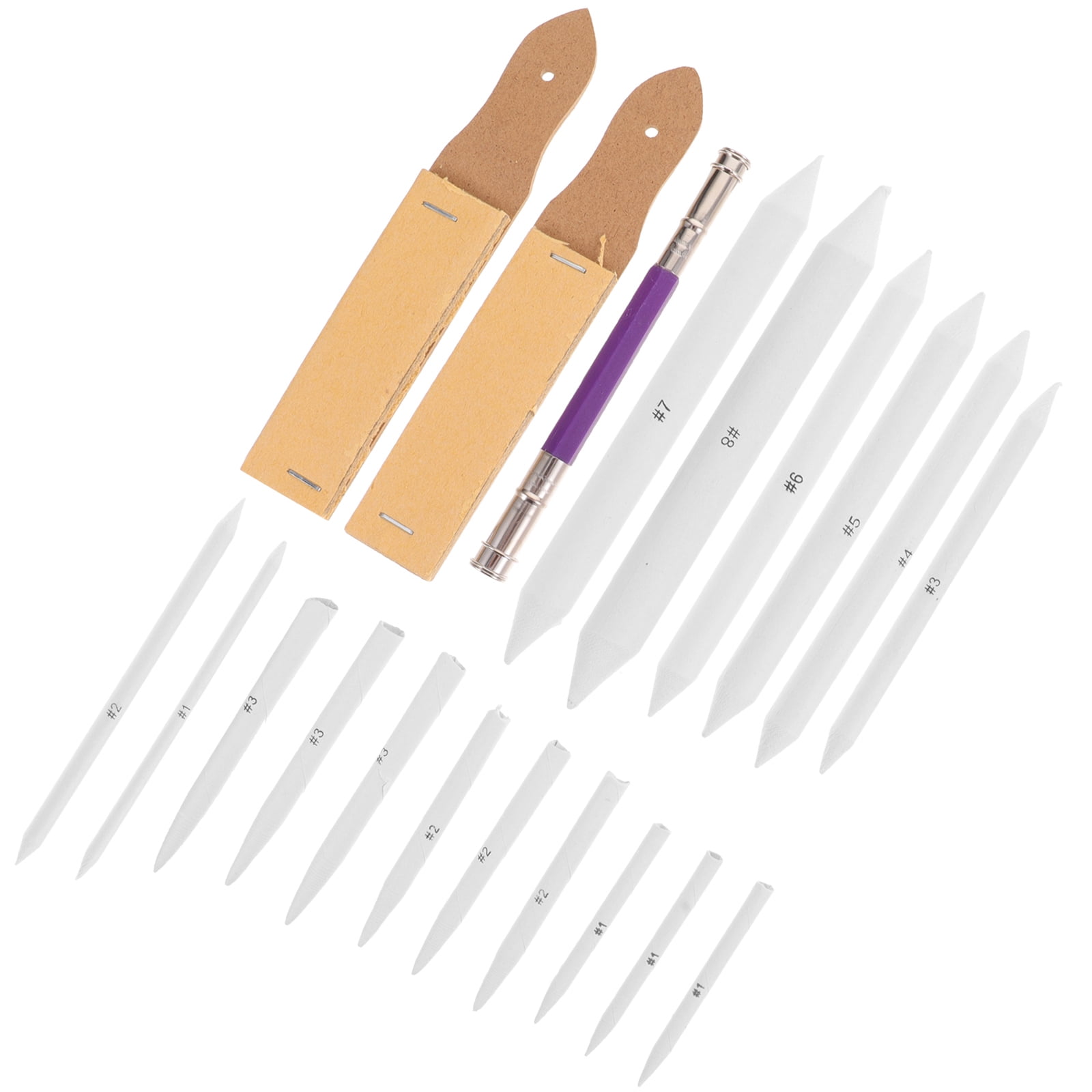 TINKSKY 1 set of Paper Blending Stumps DIY Blenders Student Sketch ...