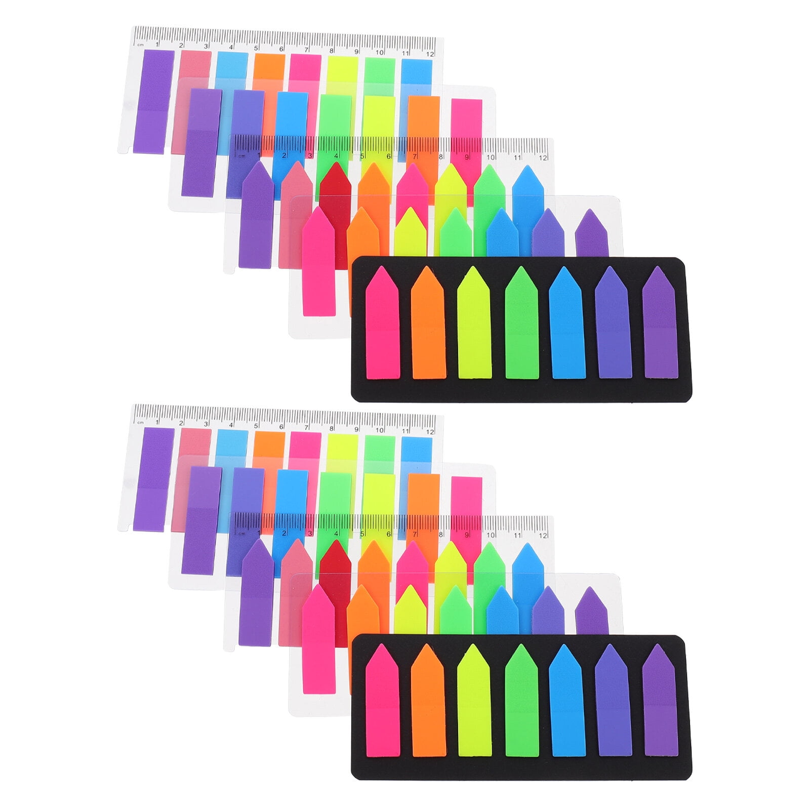 TINKSKY 10 Sets Book Annotation Tabs Sticky Page Mats Markers Office ...