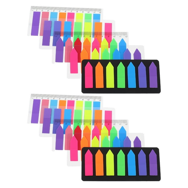 TINKSKY 10 Sets Book Annotation Tabs Sticky Page Mats Markers Office ...