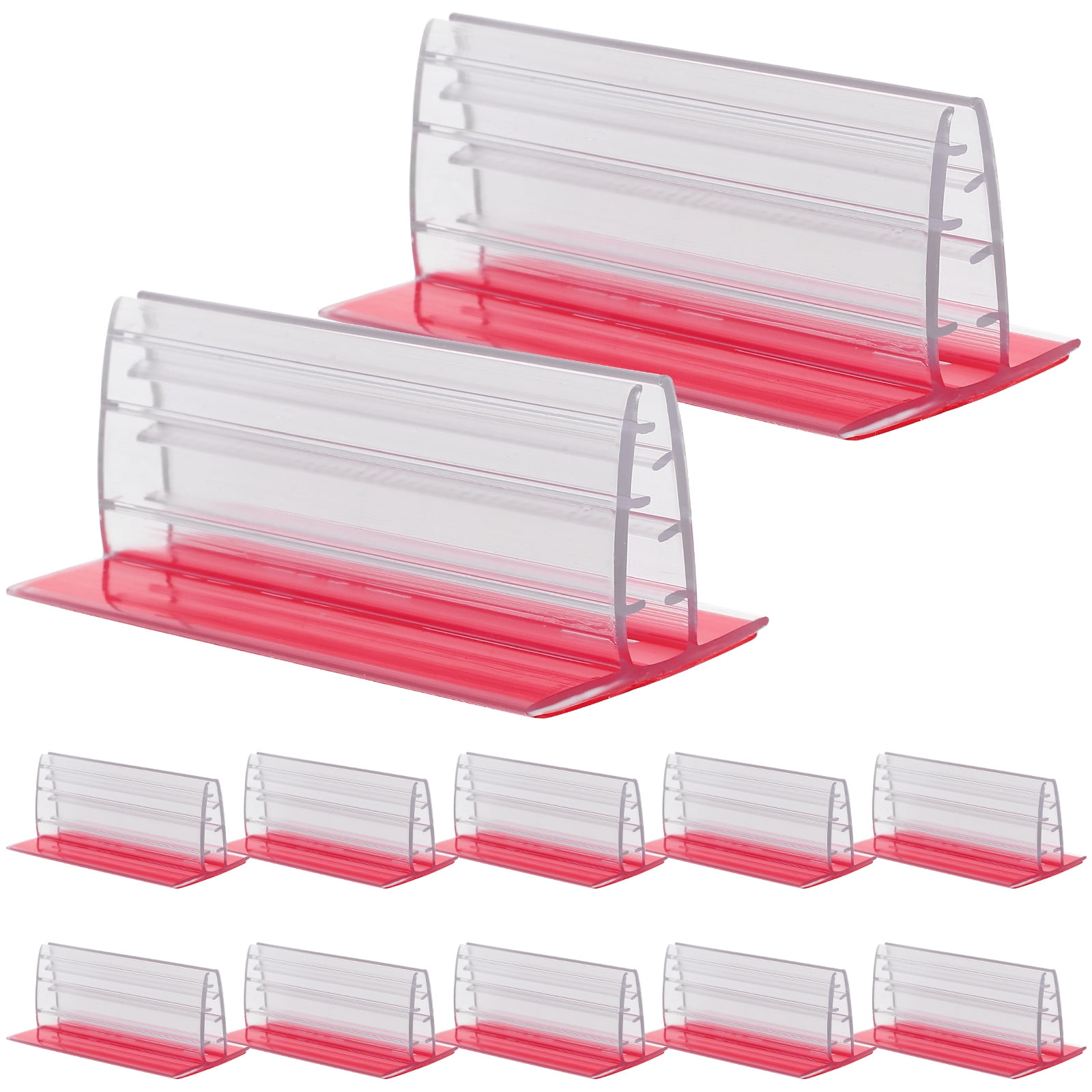 NICEXMAS 12Pcs Lightweight Table Sign Holders for Display with Strong ...