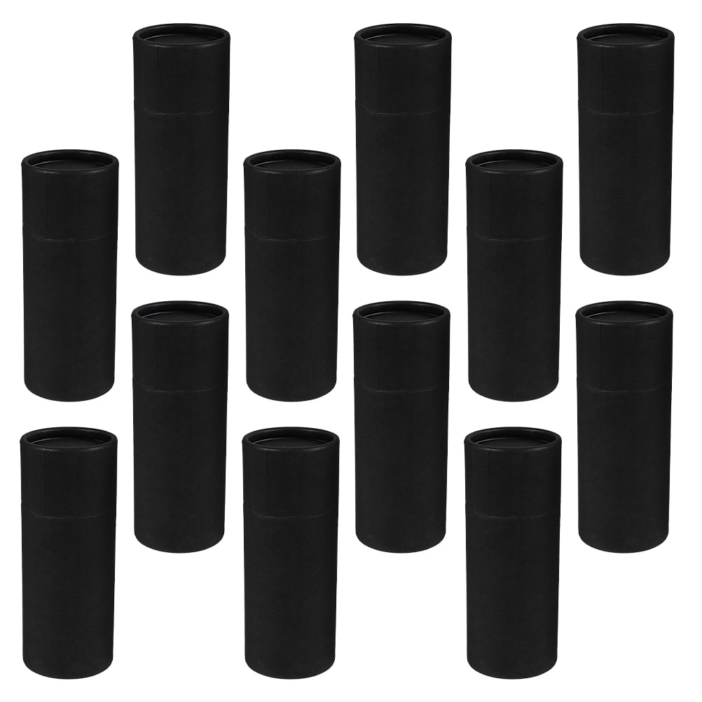 TINKSKY 12pcs Cardboard Cylinder Tube Kraft Paper Tubes Round Elegant ...