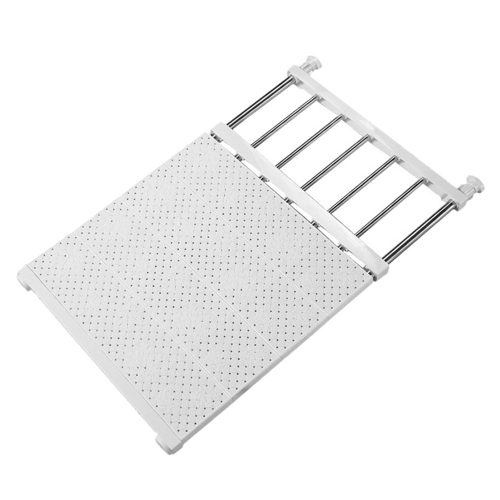 TINKSKY 1Set Wardrobe Separators Shelf ABS Punch-free Modern Storage ...
