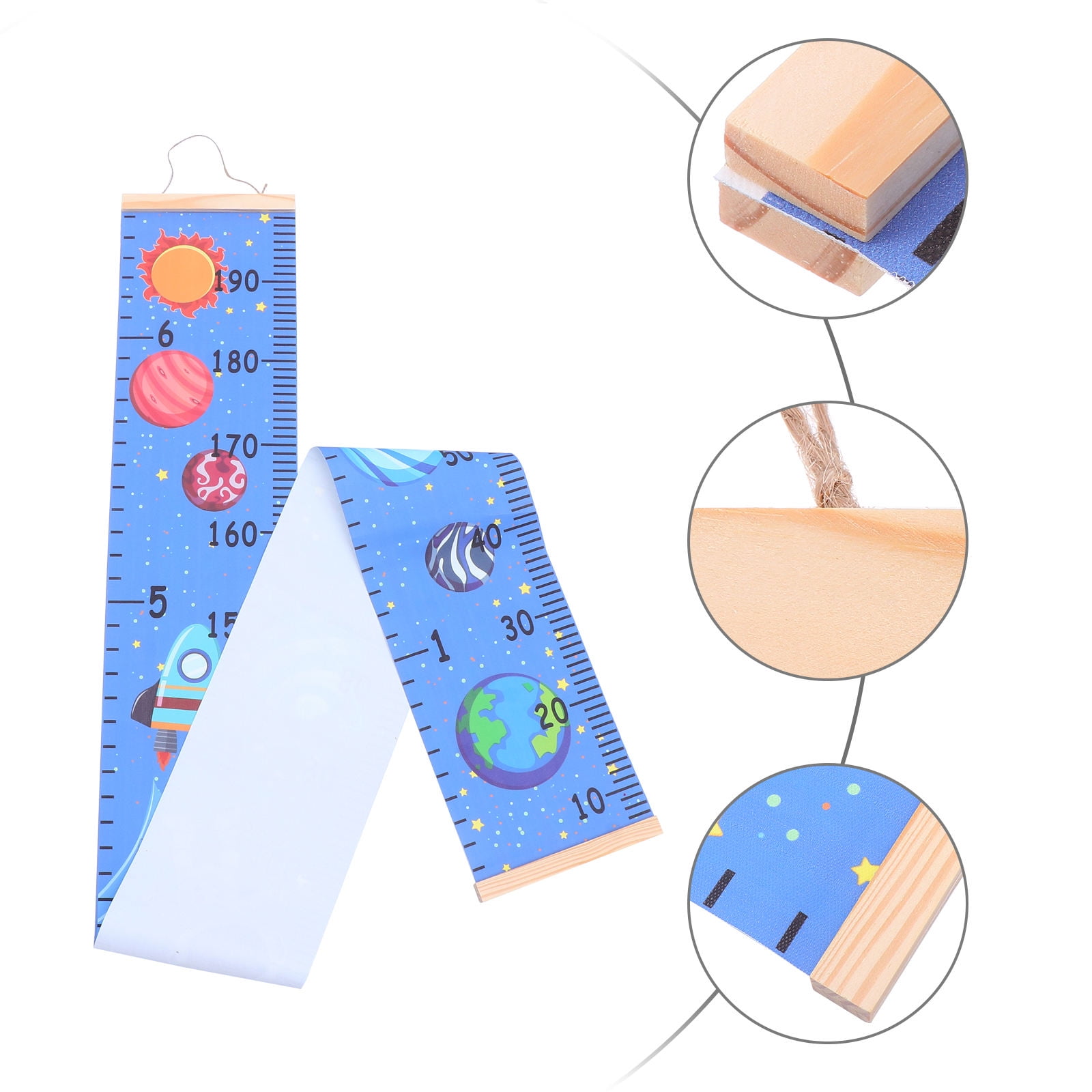 TINKSKY 1pc Growth Chart Cartoon Hanging Ruler Wall Decor Fun Creative ...