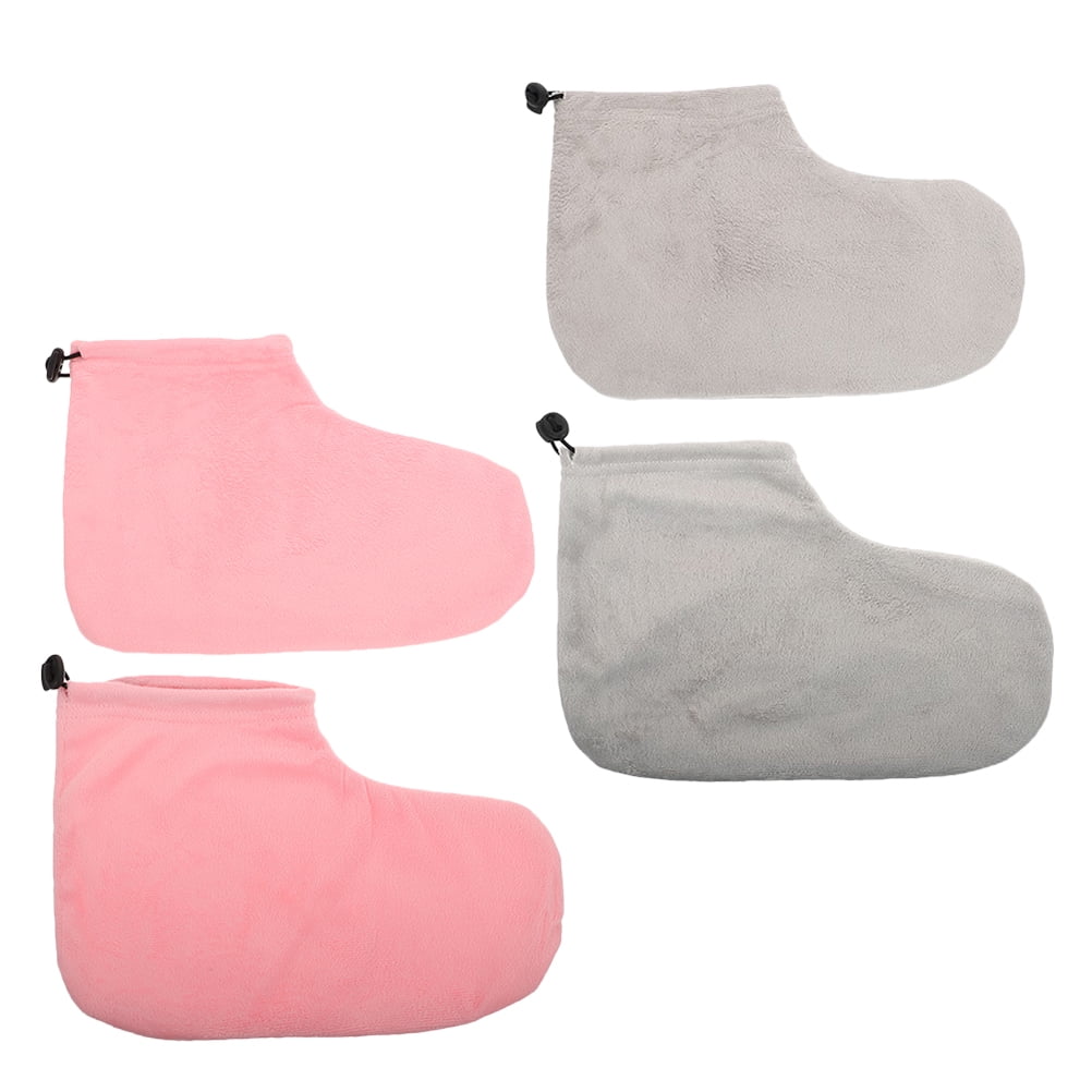 TINKSKY 2 Pairs Scented Wax Therapy Warm Foot Cover - Walmart.com