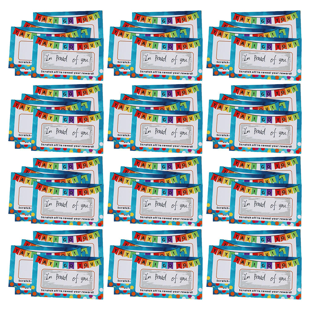 NICEXMAS 1Set Assorted Color Festival Scratch Cards Set Creative DIY ...