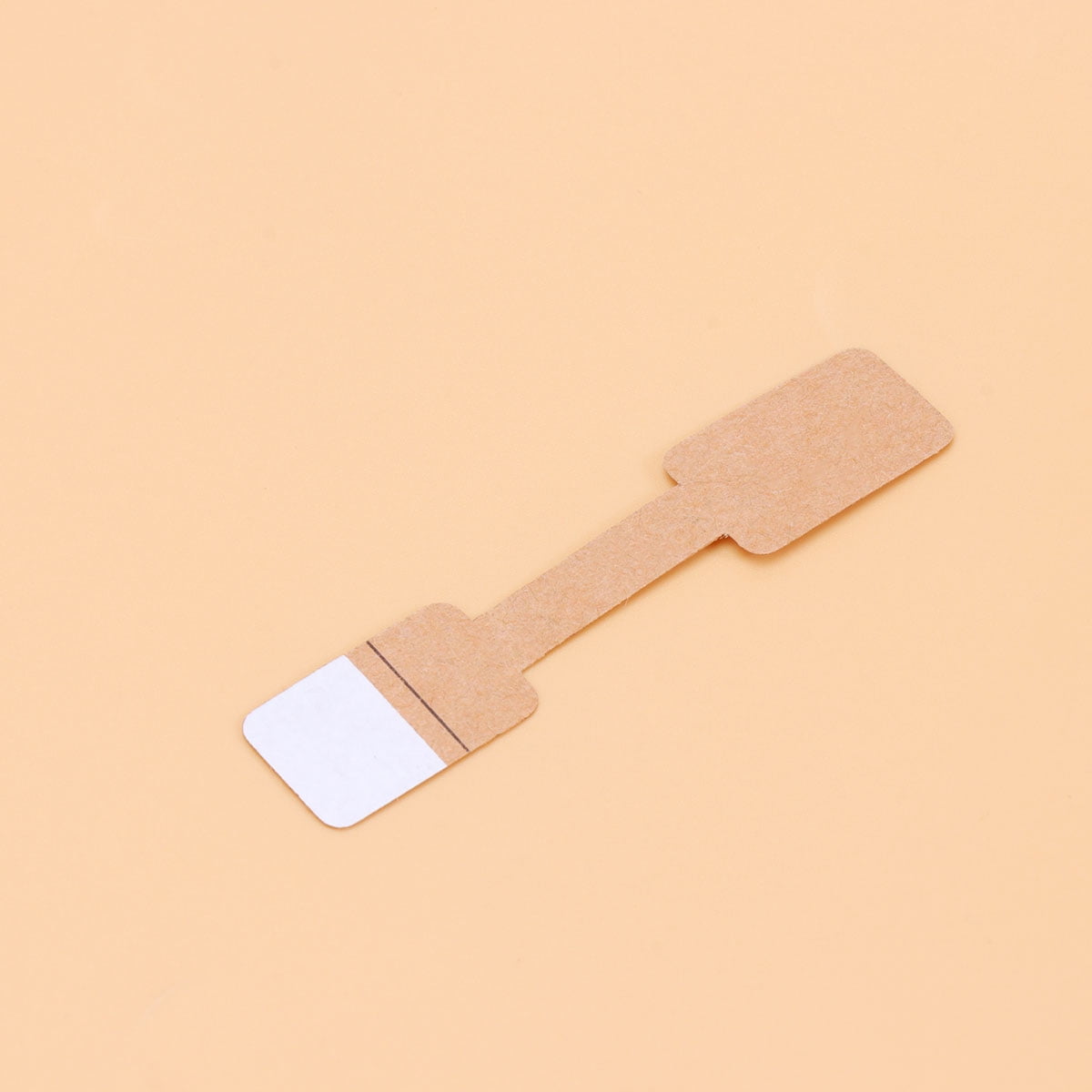 NICEXMAS 200Pcs Beige Kraft Paper Price Tags for Jewelry Rings and ...