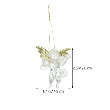 Solid Oak Silver Crystal Angels Ornament Kit - Walmart.com