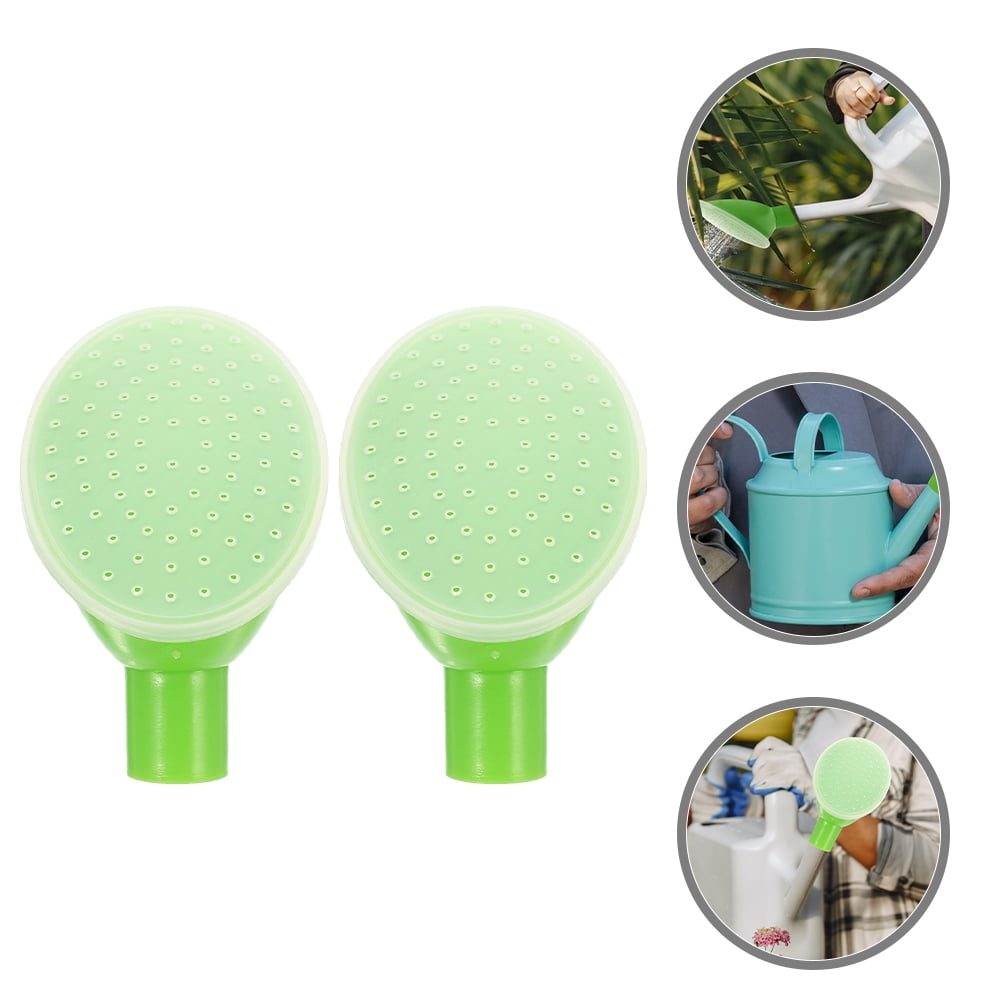 TINKSKY 2Set Watering Can Sprout Nozzle Green Plastic Universal Design ...