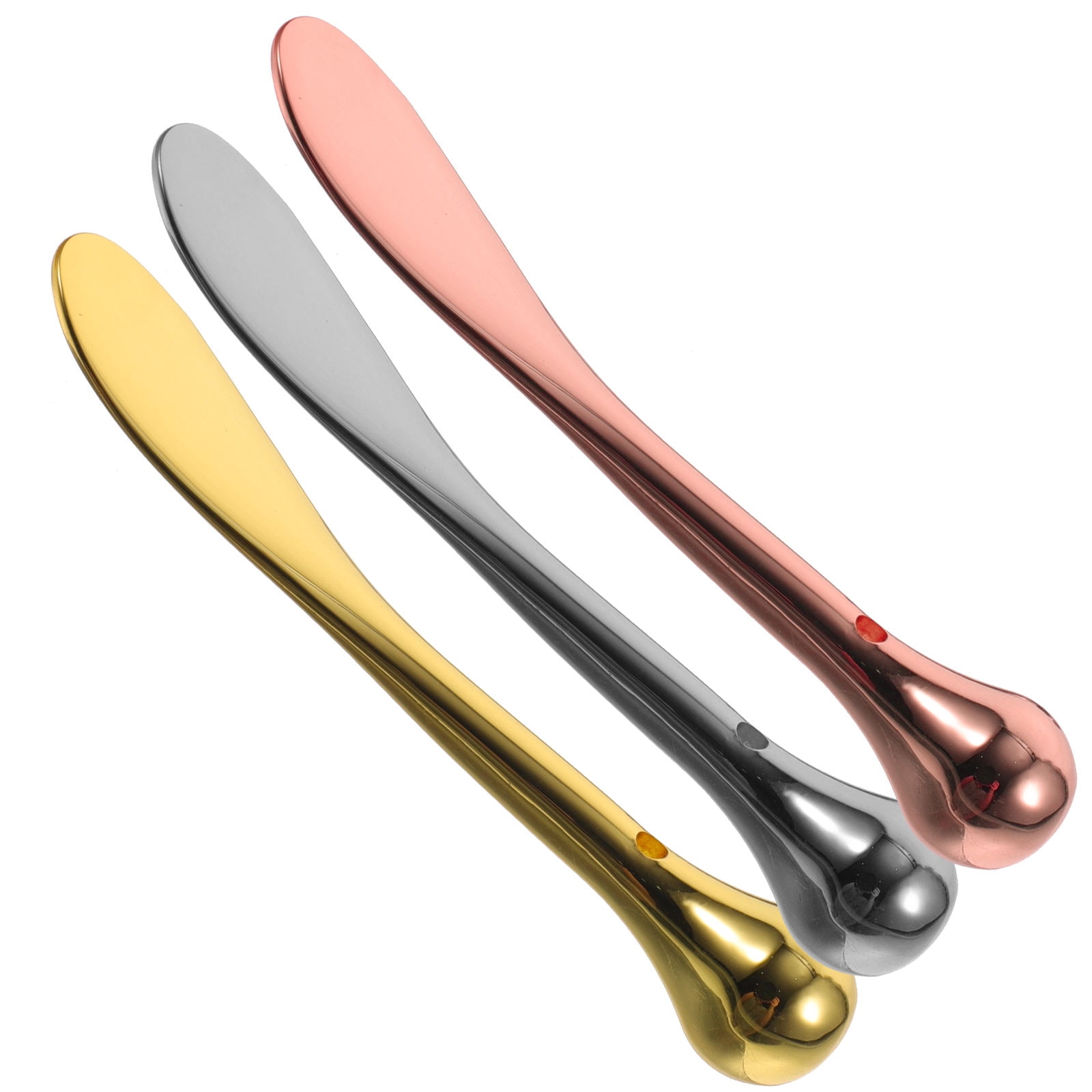 TINKSKY 3pcs Eye Cream Spoons Eye Massage Sticks For Women To Reduce ...