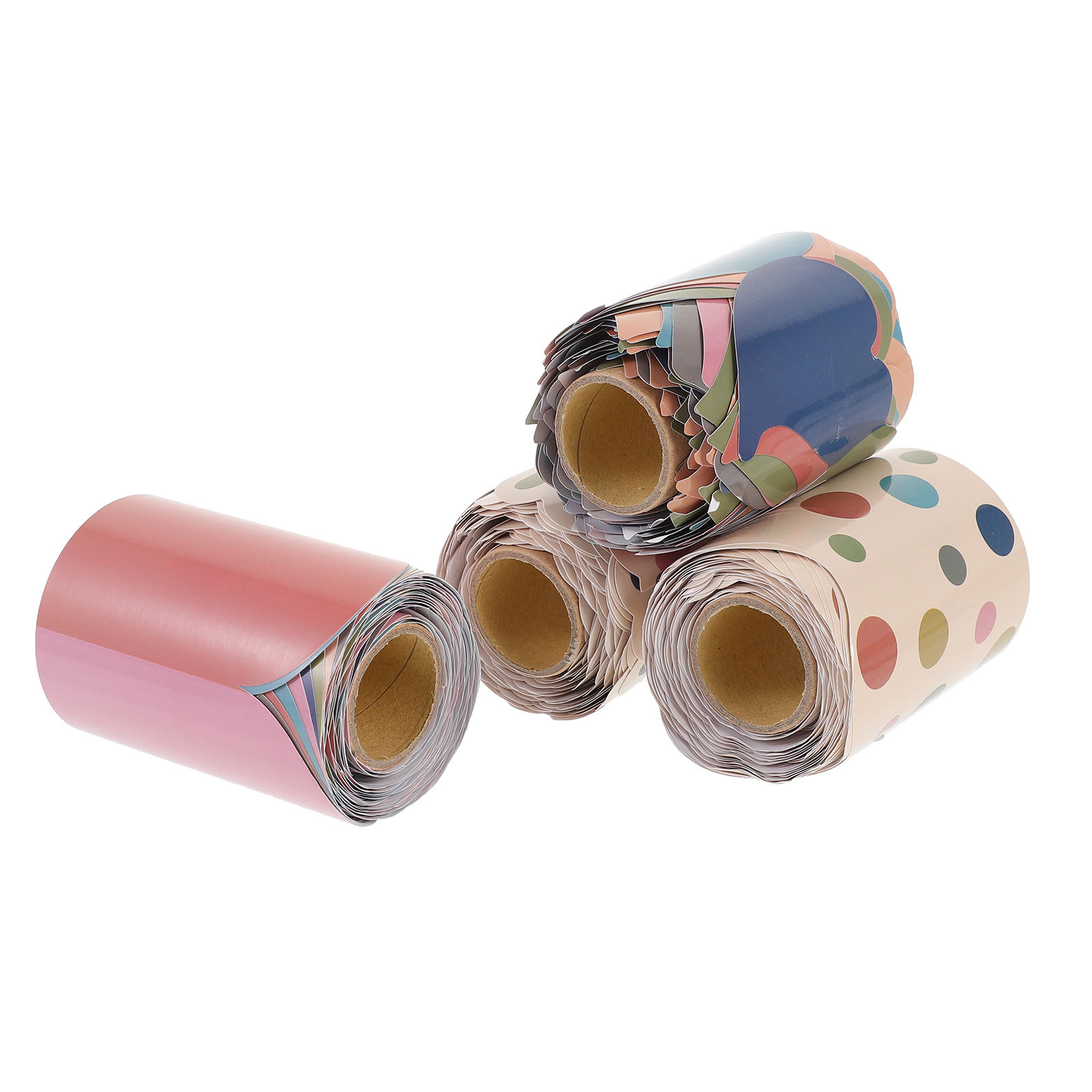NICEXMAS Classroom Wall Sticker Decorative Paper Assorted Rolls ...