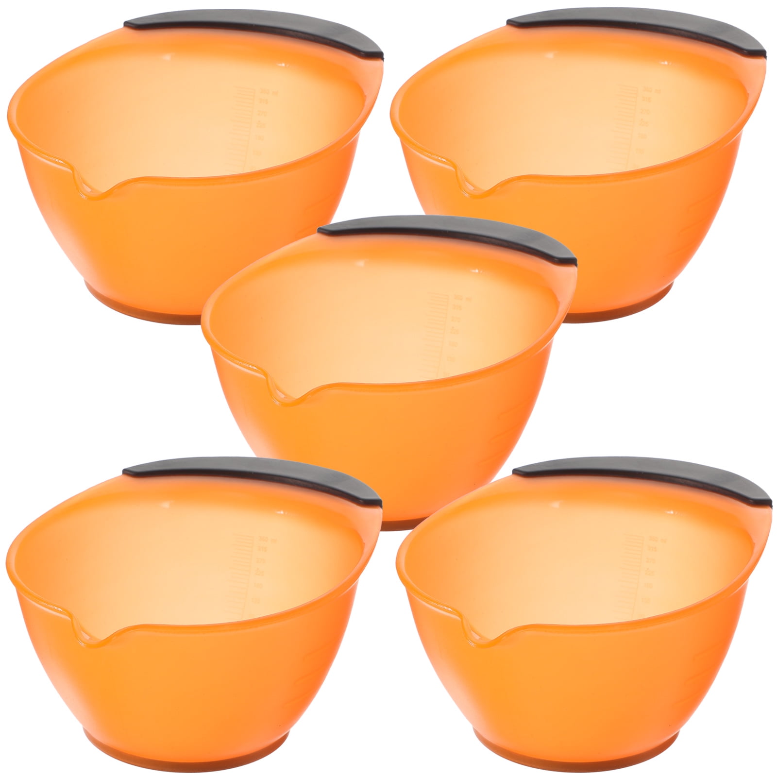 TINKSKY 5 Pcs Pastel Hair Dye Hair Coloring Kit Hair Dyeing Bowls Hair ...