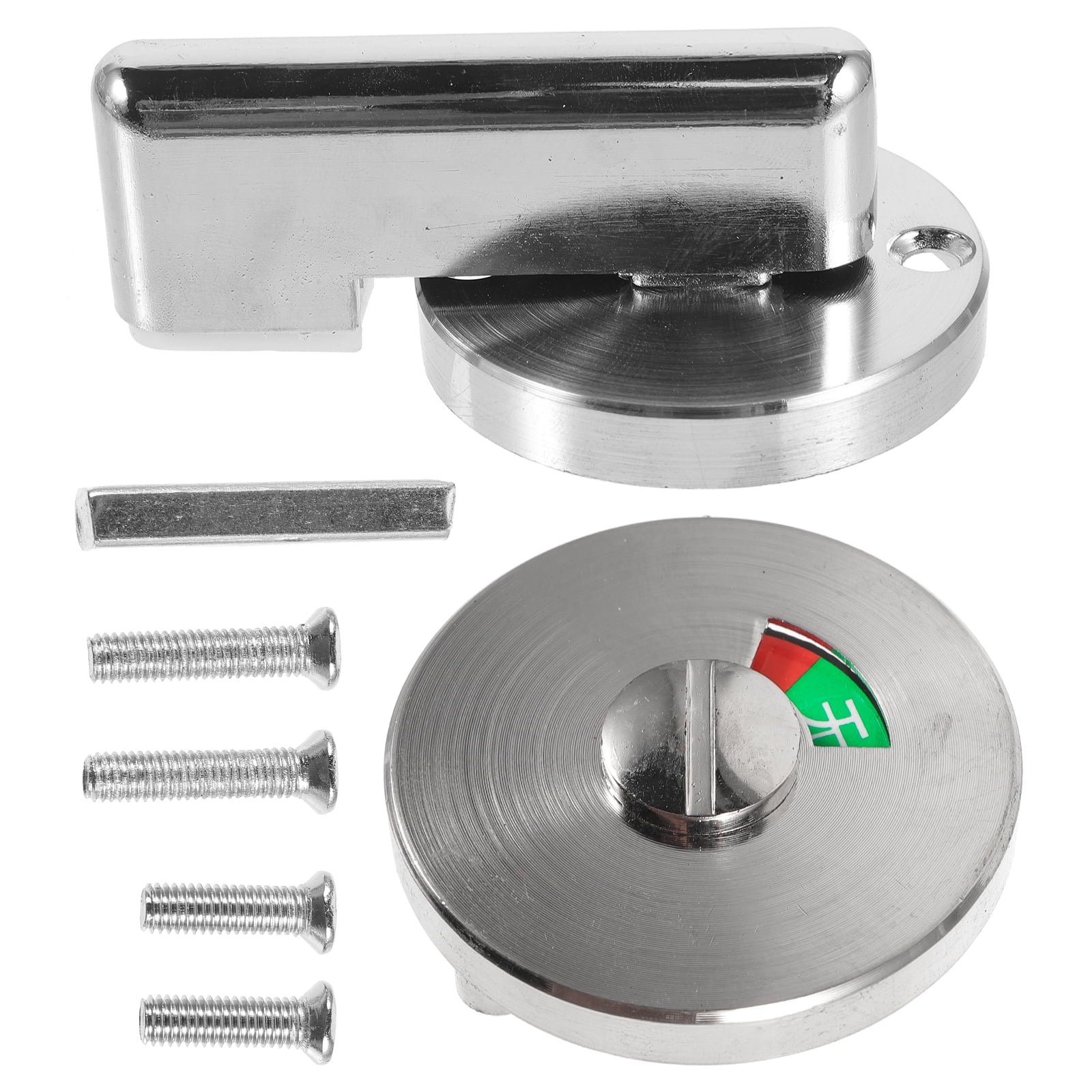 TINKSKY Door Commercial Bathroom Handles with Lock Locks Partition ...