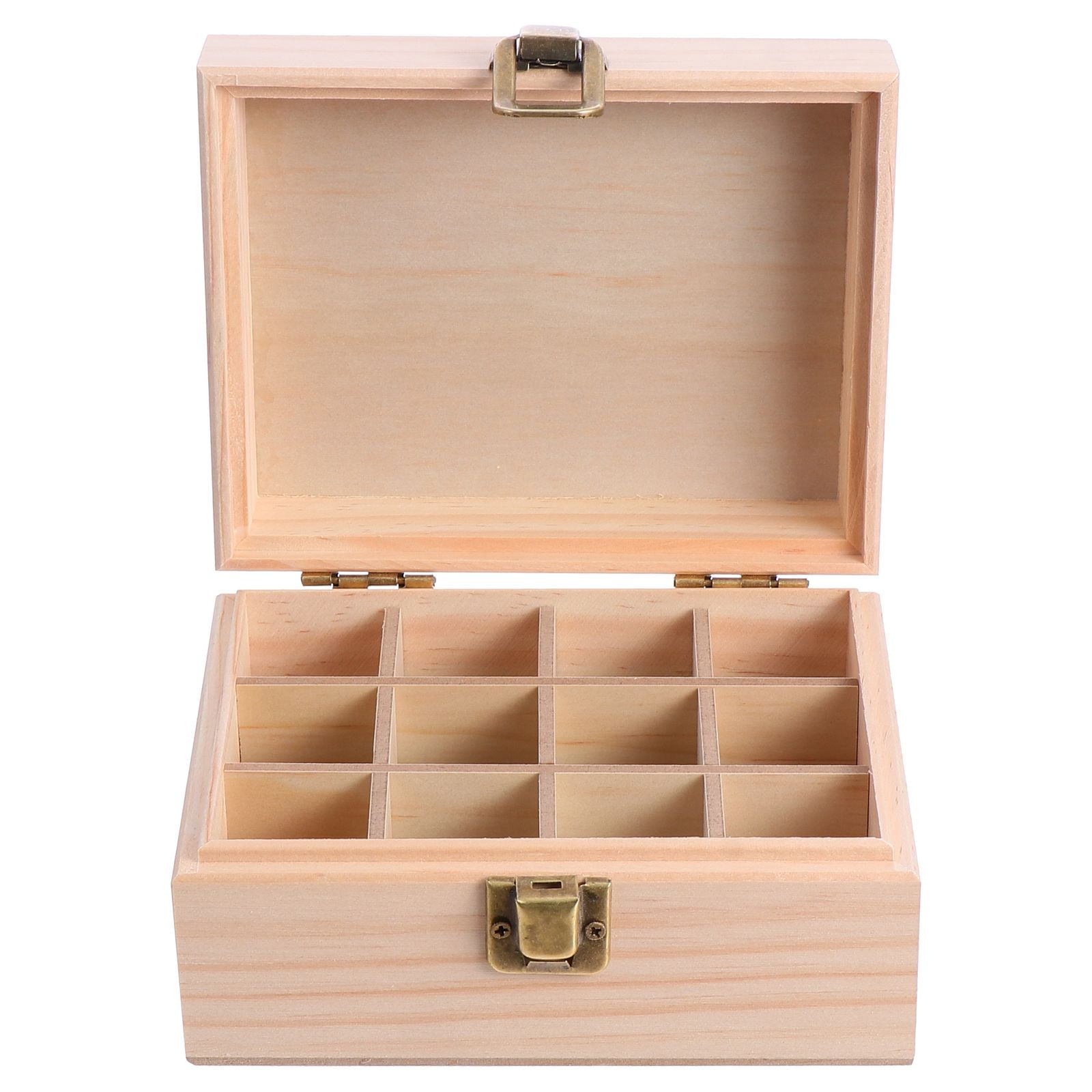 TINKSKY Oil Storage Case 1Pack Essential Oil Box Wood Essential Oil ...
