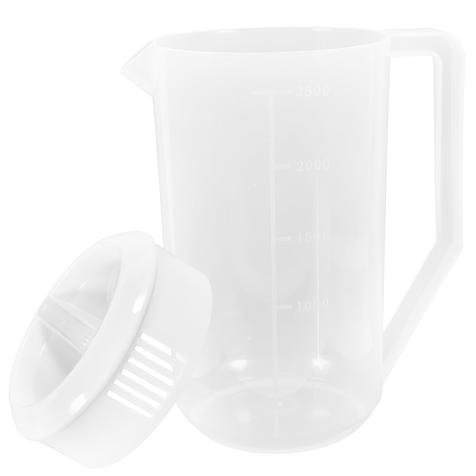 TINKSKY Transparent Plastic Water Jug for Big Parties Pouring Without ...