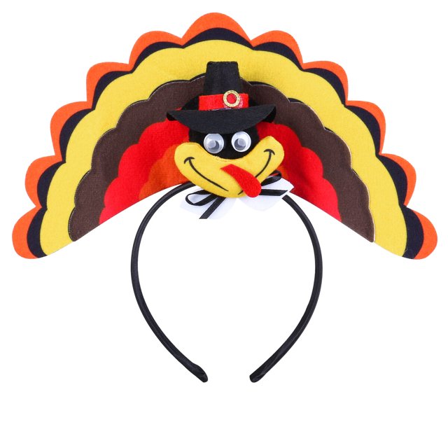 TINKSKY Turkey Headband for Thanksgiving Day Costume Party Accessory ...