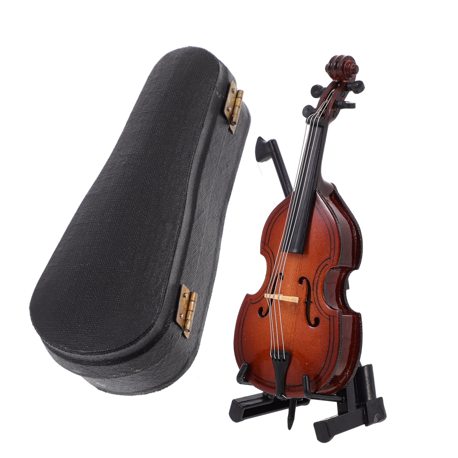 TINKSKY World Smallest Violin Cello Model Contrabass Decoration Child ...