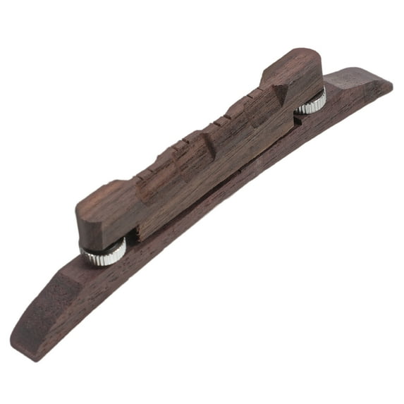 NICEXMAS Rosewood Mandolin Bridge Adjustable Replacement Dark Red ...