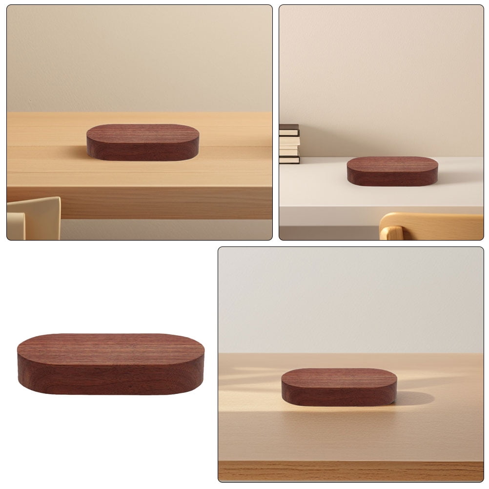 TINKSKY model display stand Wood Display Base Walnut Wood Aromatherapy ...
