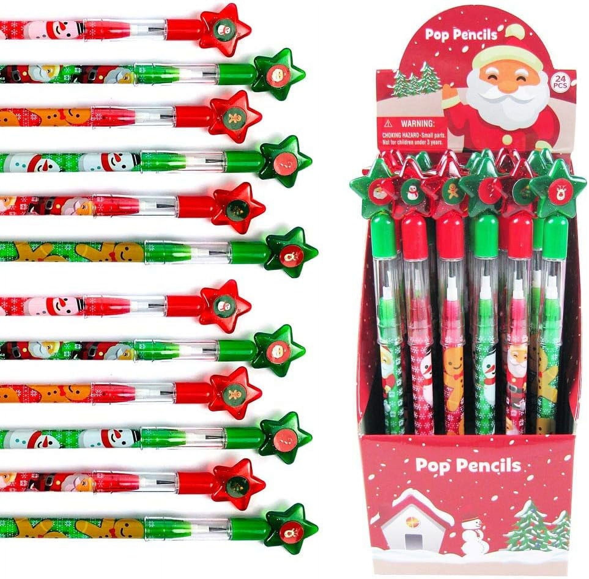 TINYMILLS 24 Pcs Fun Holiday Kids Novelty Bulk Set - Christmas ...