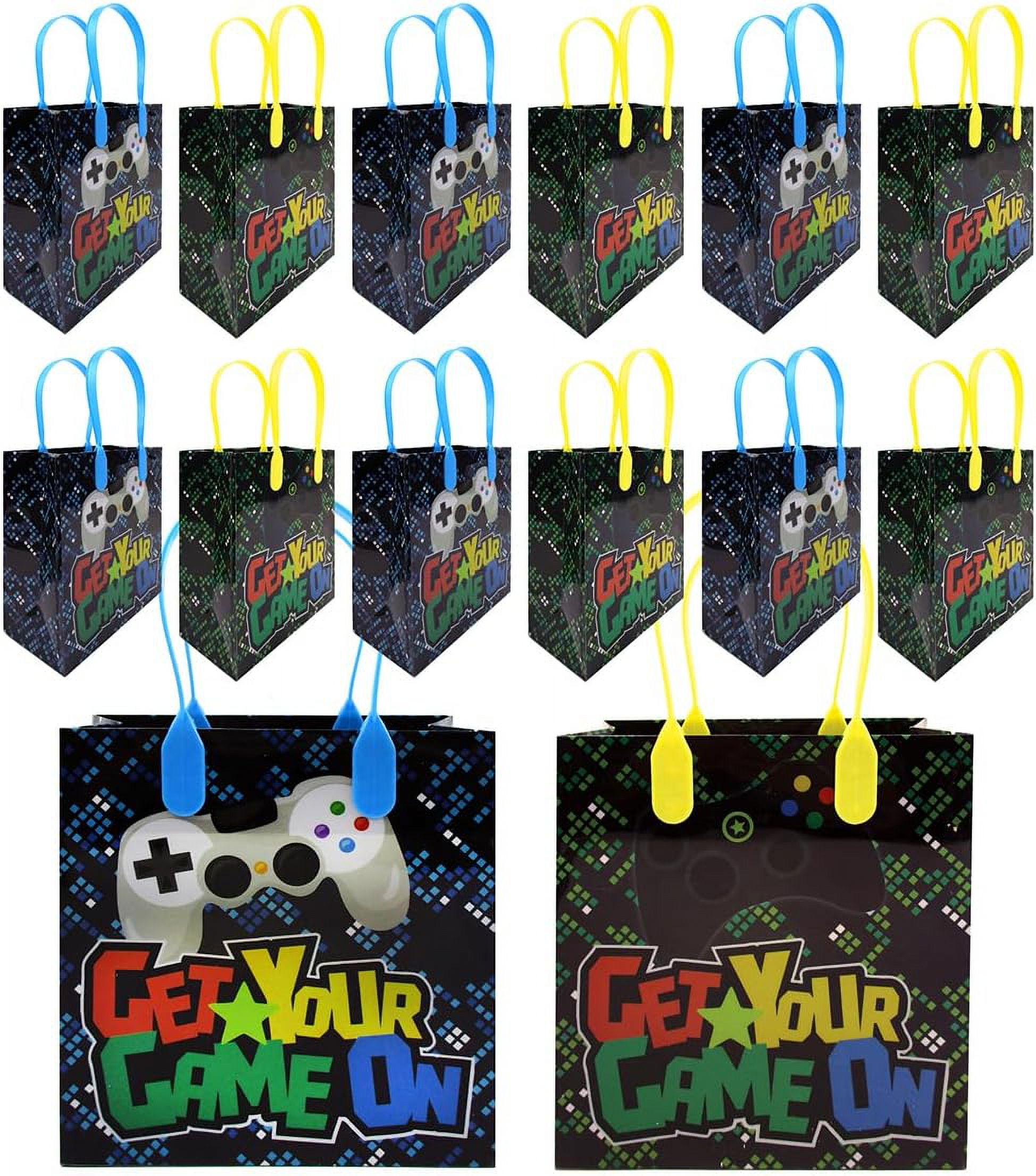 TINYMILLS Video Game Themed Goodie Bags, Gamer Birthday Gift, Kids ...