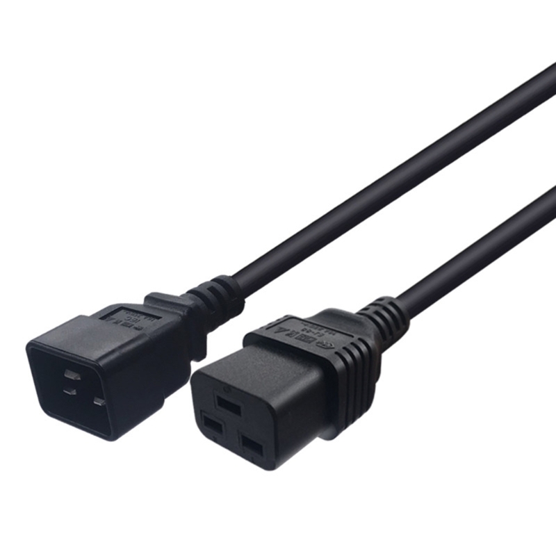 TINYSOME 1.8m 3Pin C19 to IEC320-C20 Connectors Adapter Cord Female ...