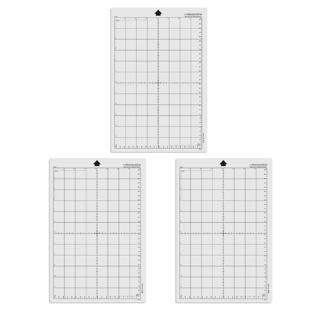 TINYSOME 3 Sheets Cutting Mats for Silhouettes Portrait Adhesive Cut ...