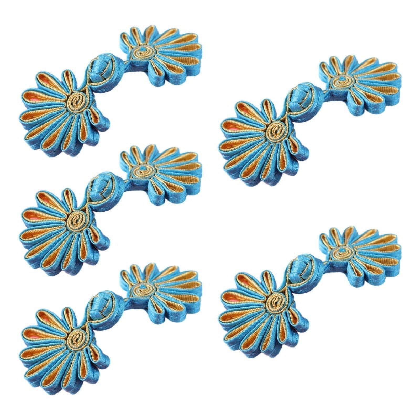 TINYSOME 5 Pairs/Pack Cheongsam Closure Sewing Fasteners Chinese Knots ...